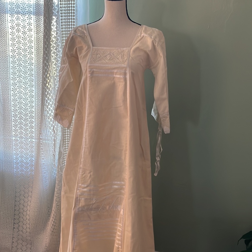 [Vintage] Josefa For Anna Villa 1970's Handmade Cotto… - Gem